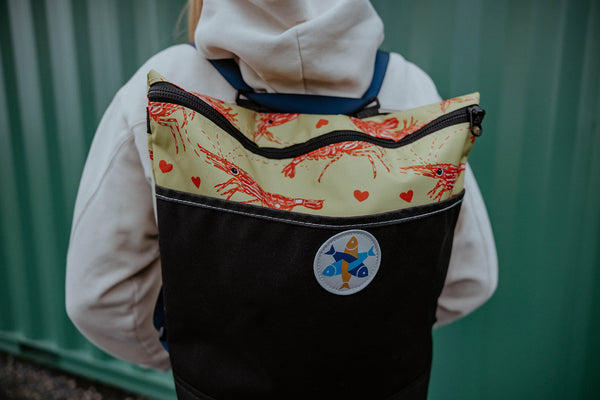 Alaska Pack Co Prawn Backpack Tote – Salmon Sisters
