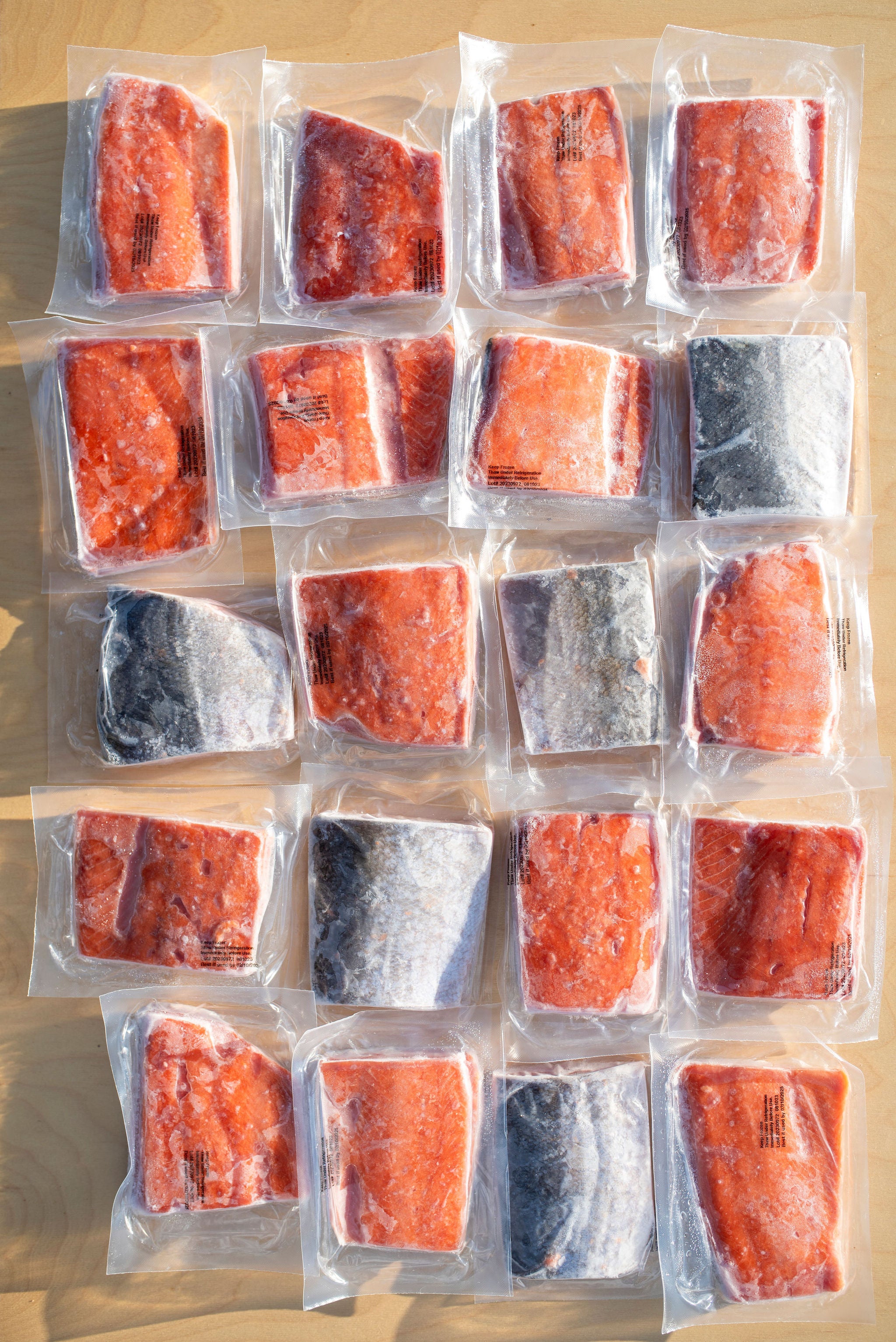 Wild Alaska Sockeye Salmon Portion Box: 10 LBS – Salmon Sisters